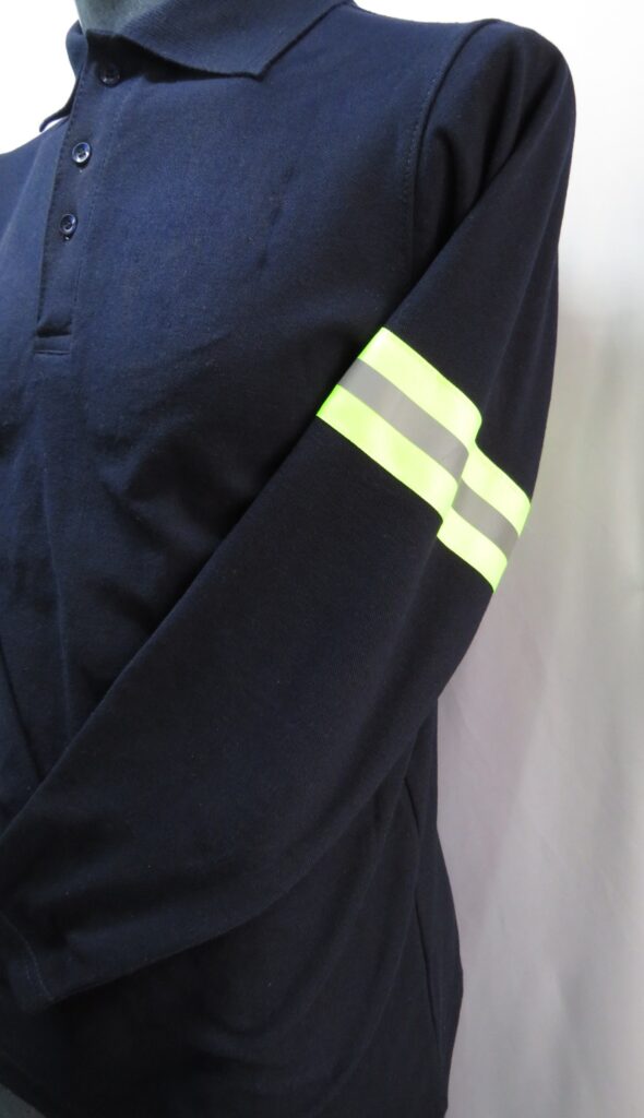 POLO MANGA LARGA CON REFLEJANTE - PB Uniformes
